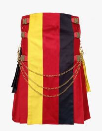 German Flag Gothic Utility Kilt - Flag Kilts at Discount Price - SKC